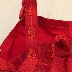 Prima Donna | Intimates & Sleepwear | Prima Donna Red Floral Lace Bra ...